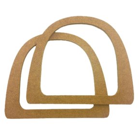 Alca Meia Lua em MDF 15x14cm