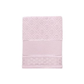 Toalha Banho para Bordar Alice Rosa Cristal Karsten