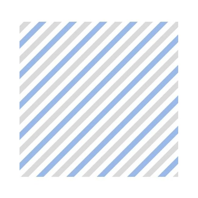Tecido Tricoline Listrado Diagonal Azul Com Cinza-Bazar Setti