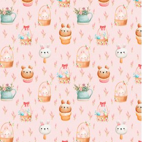 Tecido Tricoline Páscoa Ref:9050 Cor 011