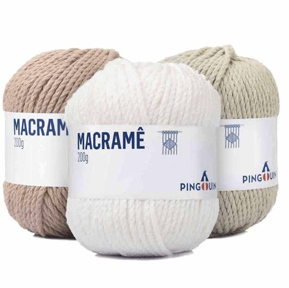 Linha Macramê 200 Gr- Bazar Setti