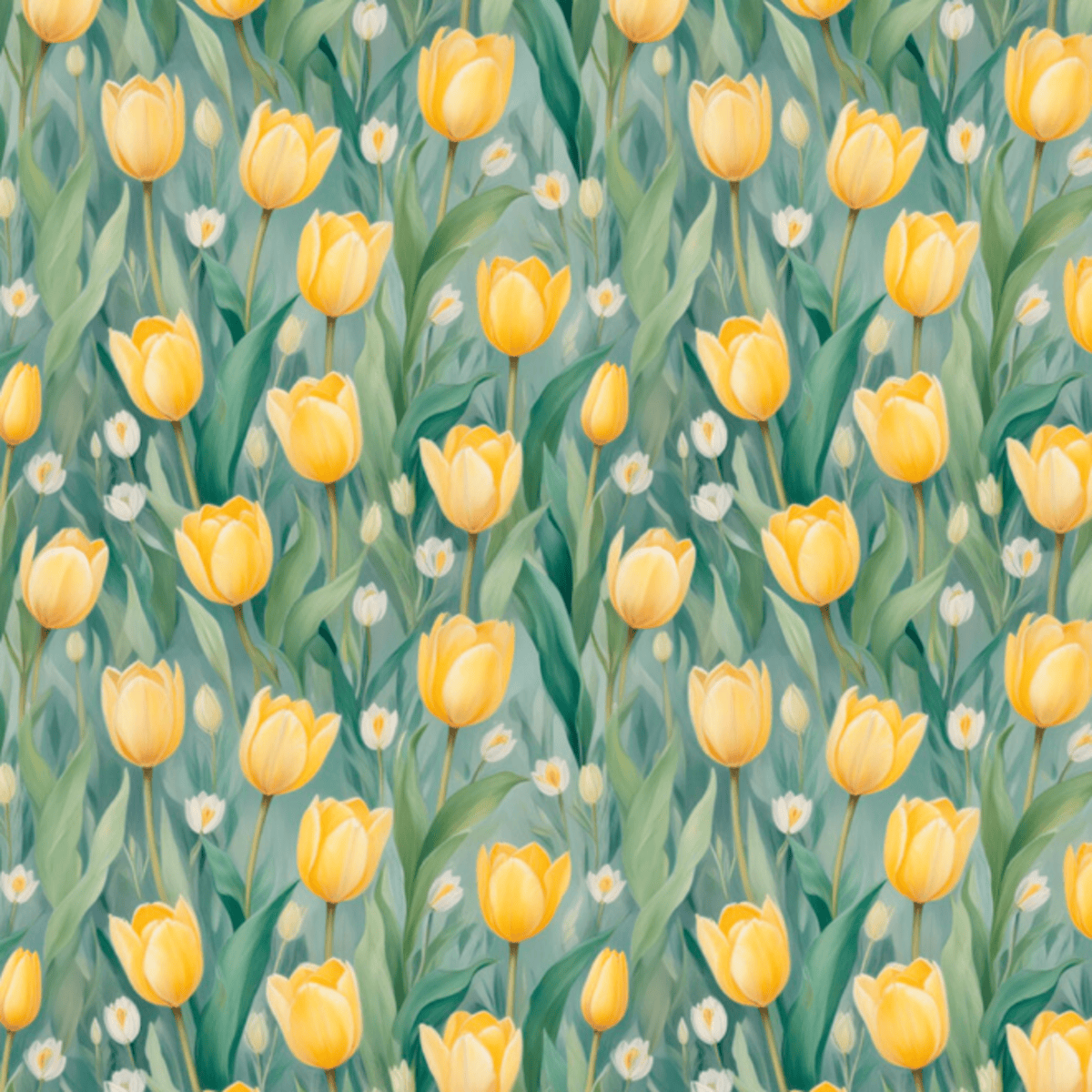 Tecido Tricoline Floral Ref:9050 Cor 201-Bazar Setti