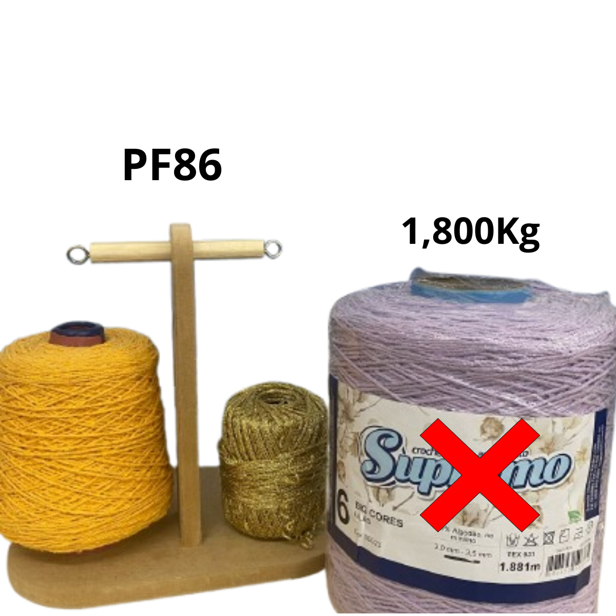 Suporte PF86 Desmontado