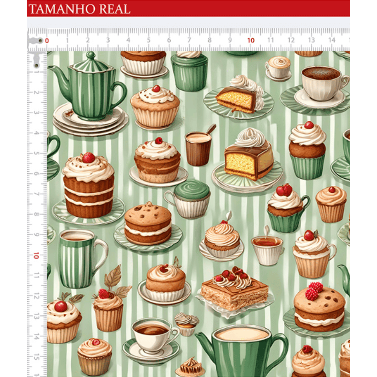 Tecido Tricoline Doces Ref:9050 Cor 216-Bazar Setti