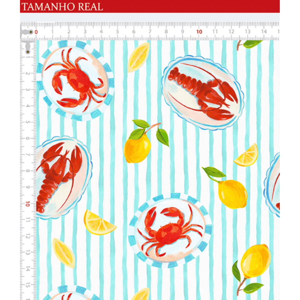 Tecido Tricoline Lagosta Ref:9050 Cor 211-Bazar Setti