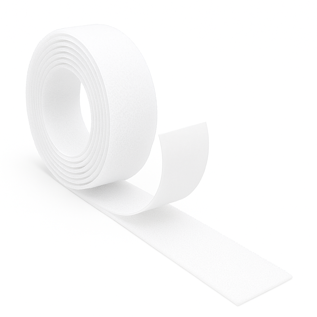 Velcro Adesivo Branco Fita de Velcro Autocolante 16 MM Peça de 10 ...